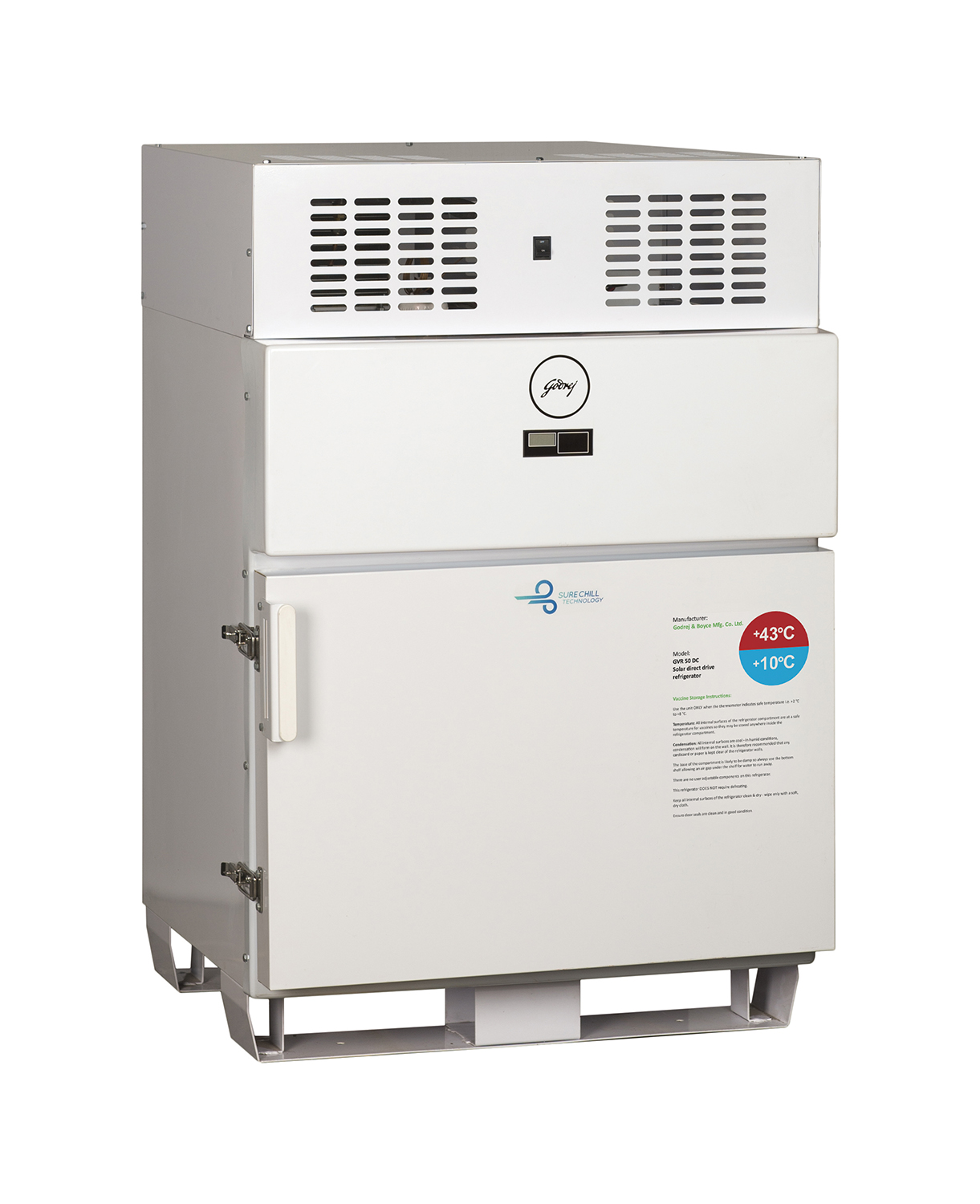 Sure Chill - Conservateur à vaccins solaire GVR50DC